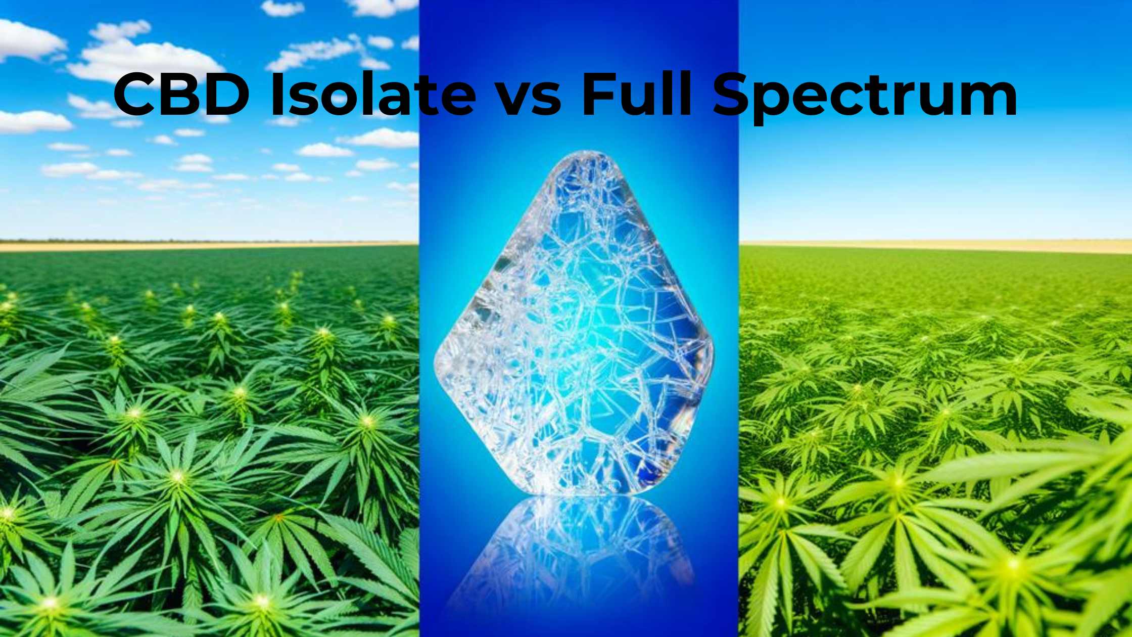 CBD isolate vs Full Spectrum